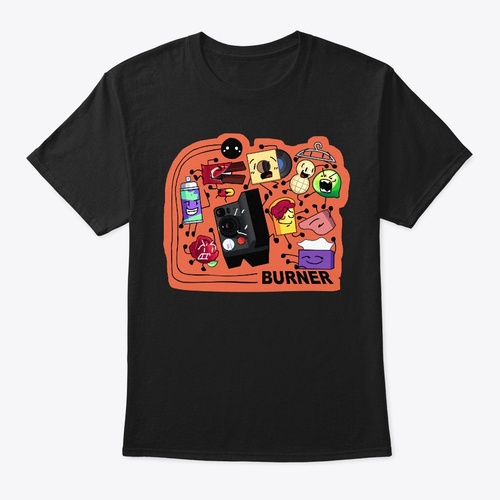 sacristuff - BURNER Cast (Orange Background)