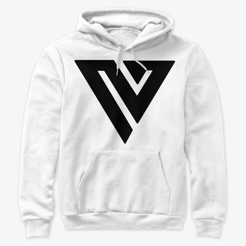 Black On White V Logo Products
