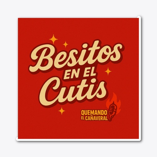 La tienda del Cañaveral - Sticker Besitos en el Cutis