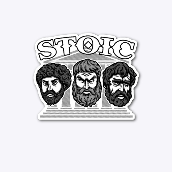 Stoic Sticker! Products from Einzelgänger Store | Spring