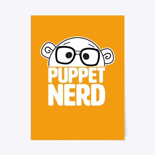 Puppet Nerd - Wall Art