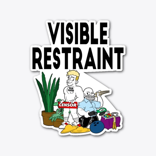 Visible Restraint - Stickers