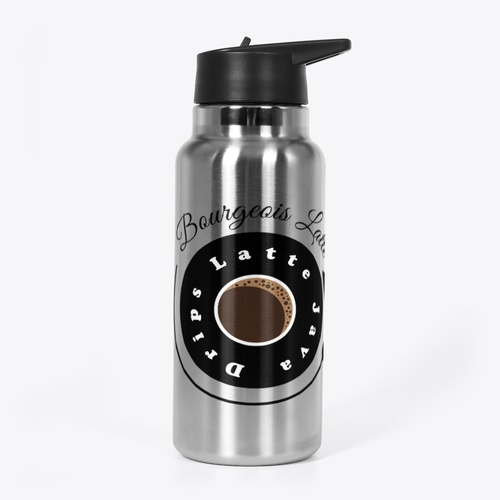 Latte Java Drips Store - Water Bottle