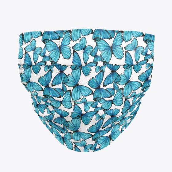 Deep Blue Butterfly Mask Products from IVL