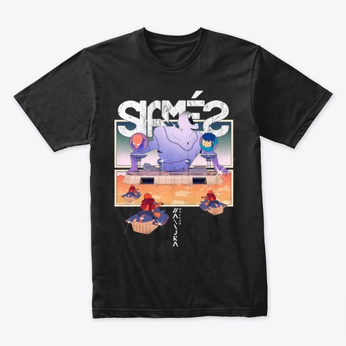 SIAMES FULL Merch Store - Mr. FEAR Original Black Tee