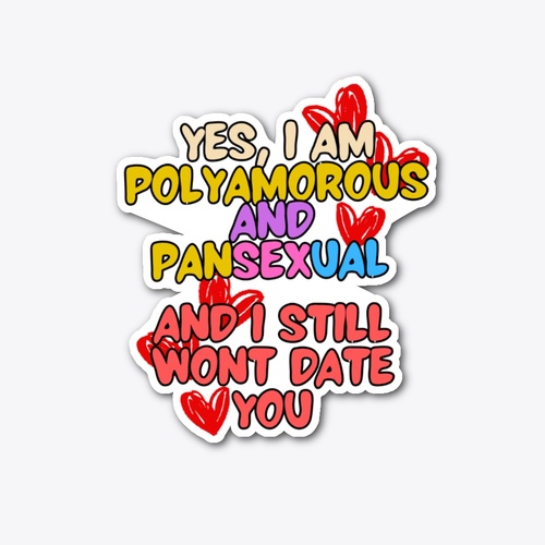 Polyamorous Heathen - Stickers