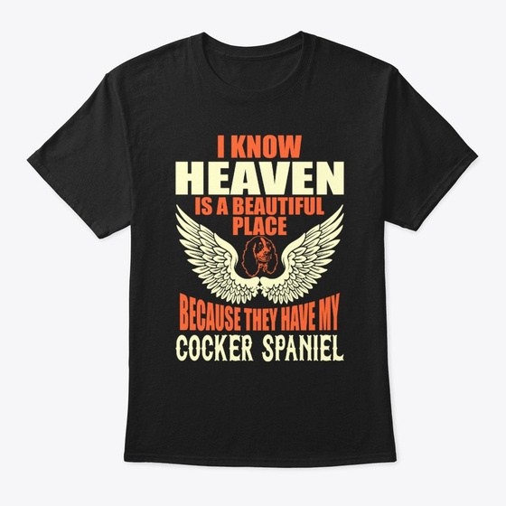 Heaven Beautiful Cocker Spaniel Products