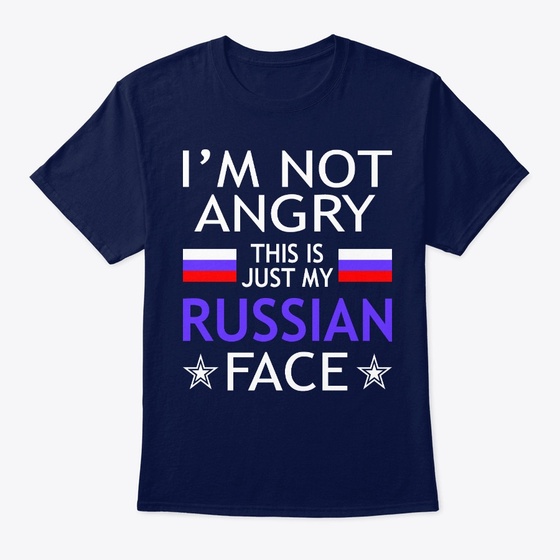 Im Not Angry Russian Face Products