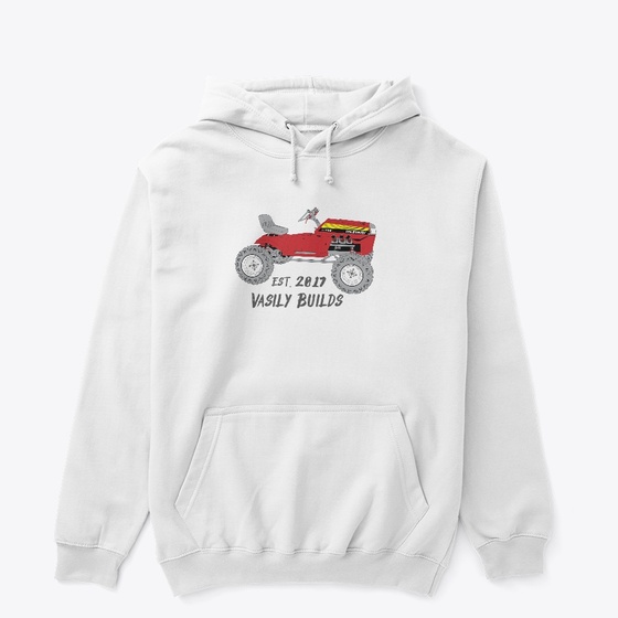 4x4 Lawn Mower Tees **Premium Products from Vasily Builds