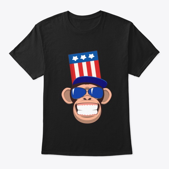 4th Of July Monkey Usa American 'murica Products | Spring