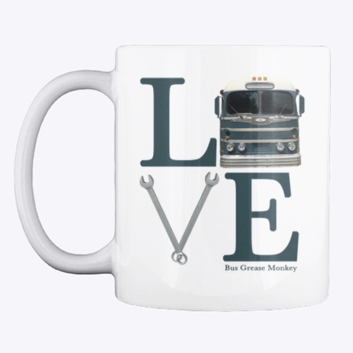 Bus Grease Monkey - Drinkware