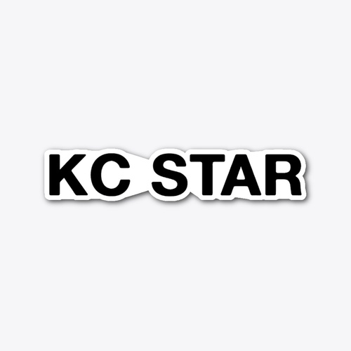 KC Star Official Store - Logo (Black)