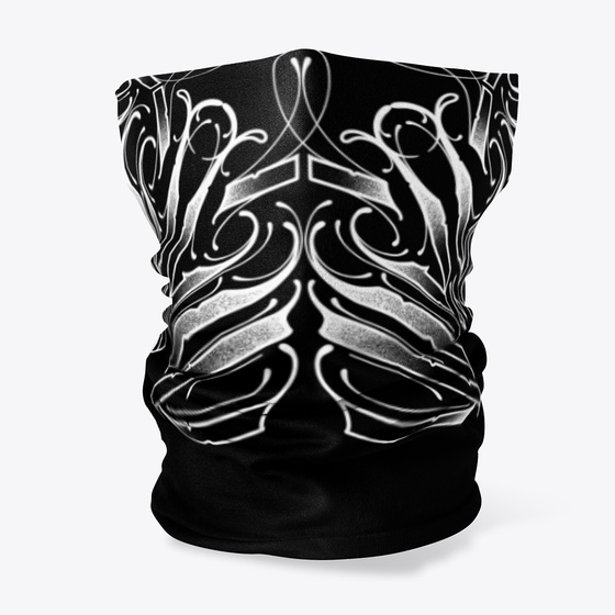 Mandala Calligraphy Black And White Products from insane_skuler | Spring