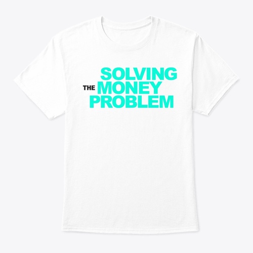 Solving The Money Problem - Logo on white