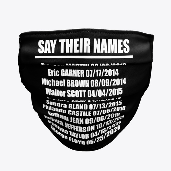 Say Their Names Mask Products