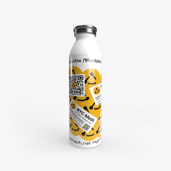 Mesh Stickerbomb Water Bottle Products from NYC Mesh