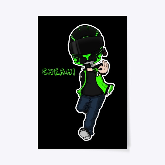 Bxd Toon Poster Products from bakerXderek MERCH