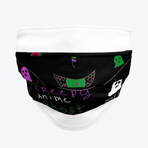 CreepyAnimeGhost - Face Masks