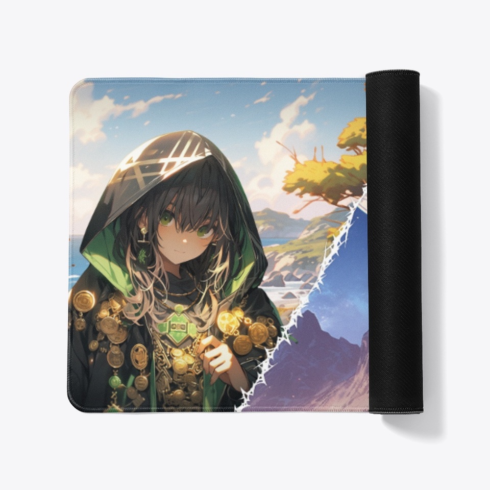 Waifu Desk Mat Products from 13 Orphans | Spring