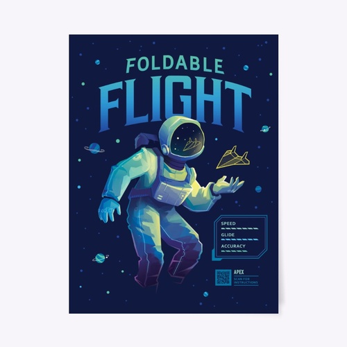 Foldable Flight - Foldable Flight Apex Poster