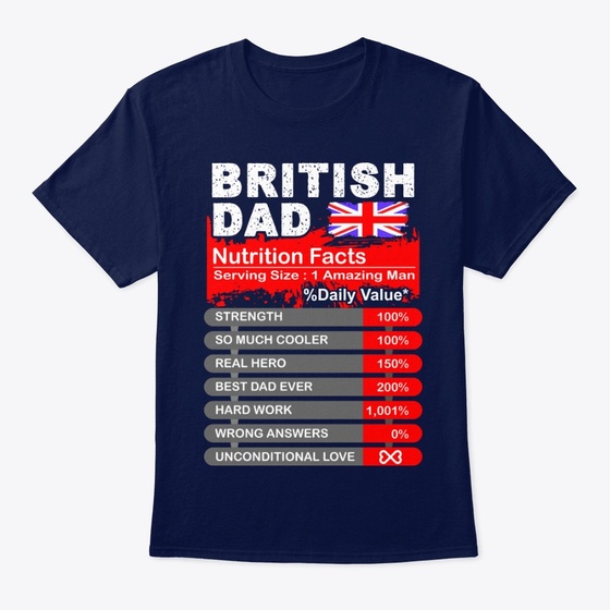British Dad Facts Servings Products