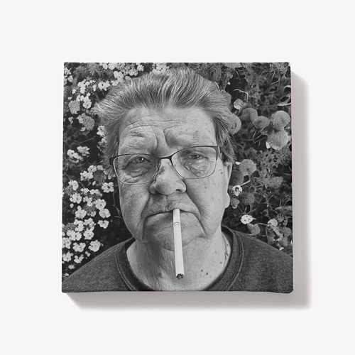 ANGRY GRANDMA MERCH STORE - ANGRY GRANDMA SMOKING!