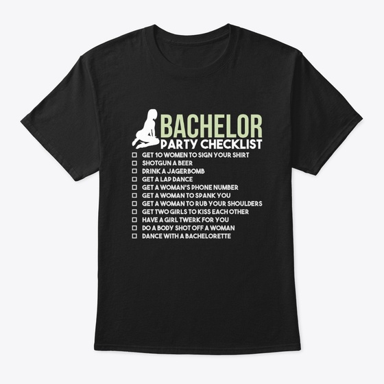 Bachelor Party Checklist Products