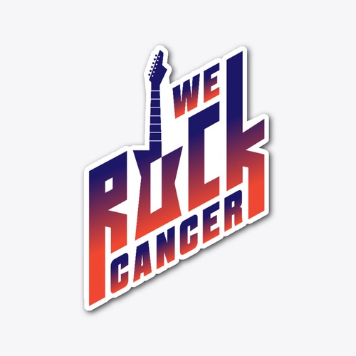 We Rock Cancer Merch Shop - Stickers
